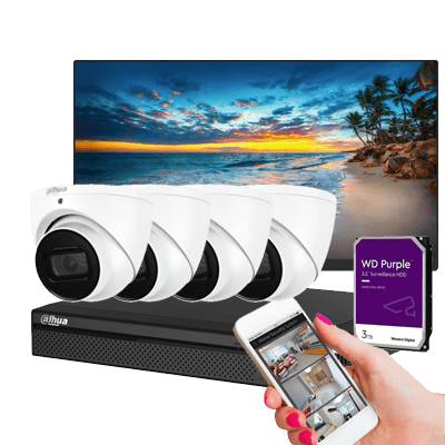 CCTV Pack 6 (8MP Cameras) - Vista security solutions